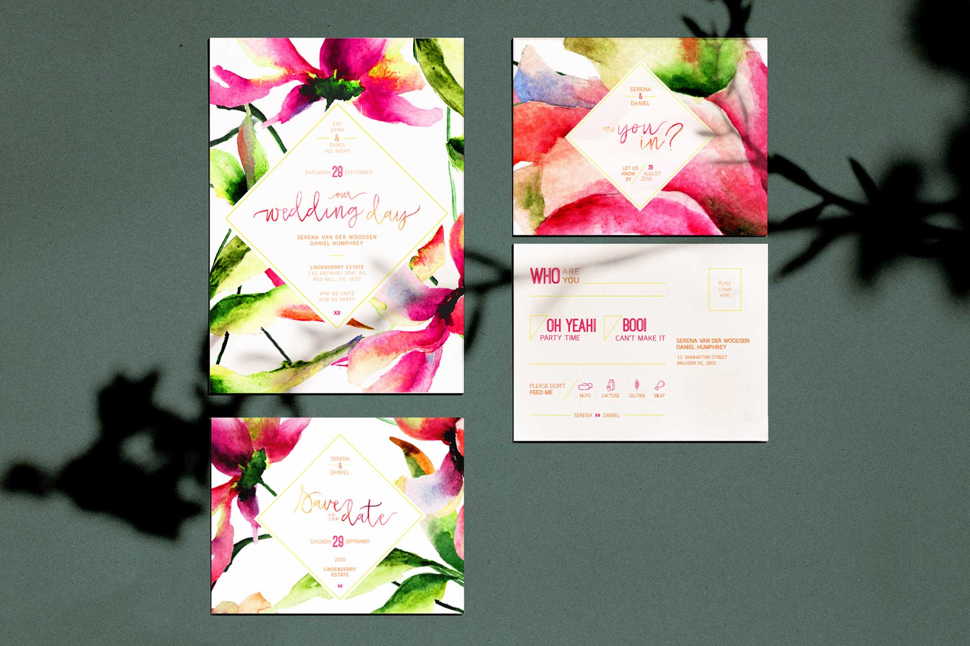 PaperLust Wedding Invitations – The Huntd